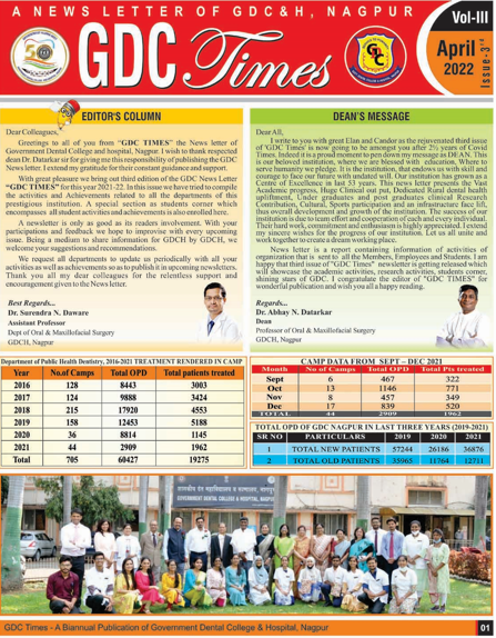 GDC Times – GDC Nagpur